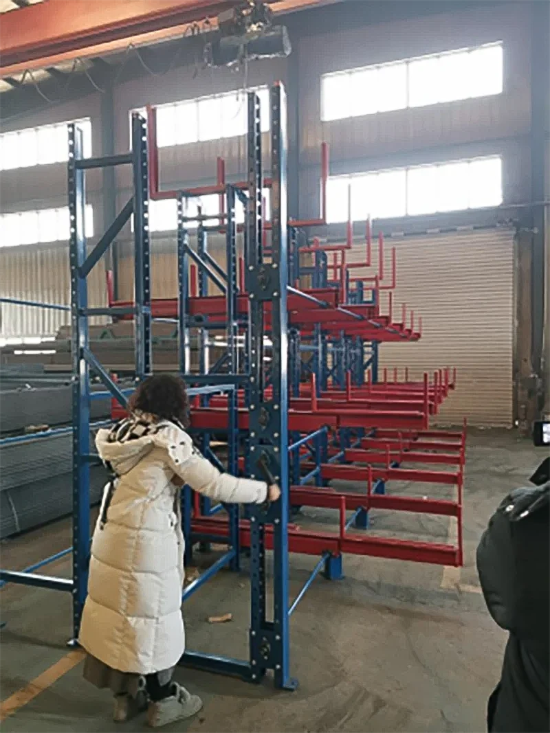crank out cantilever rack – Steel Pallet